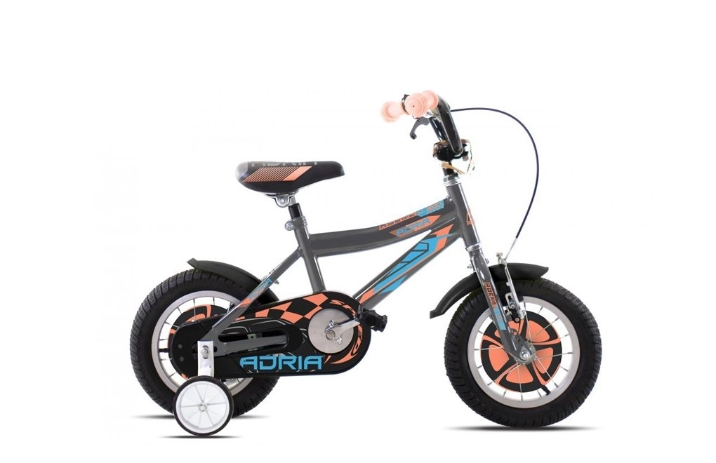 BICIKL ADRIA ROCKER 12"HT sivo-oranž -23