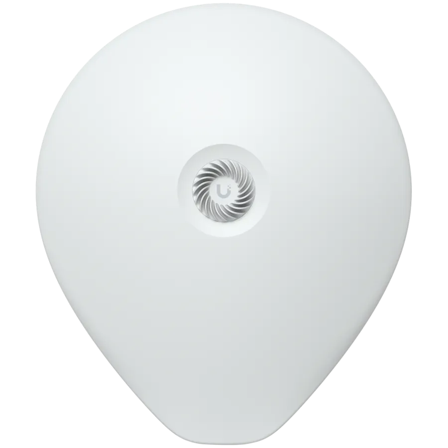 Ubiquiti AF60-XR air fibre 15+ km link range, 5.4 Gbps max. throughput, 5 GHz 800+ Mbps weather-resilient backup radio, (1) GbE and (1) 10G SFP+ port