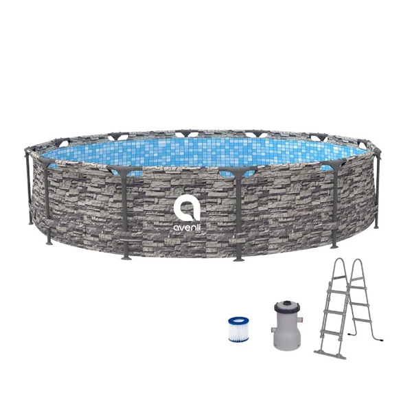 Avenli Montažni bazen 360x100cm sa pumpom i merdevinama ED-26-375102