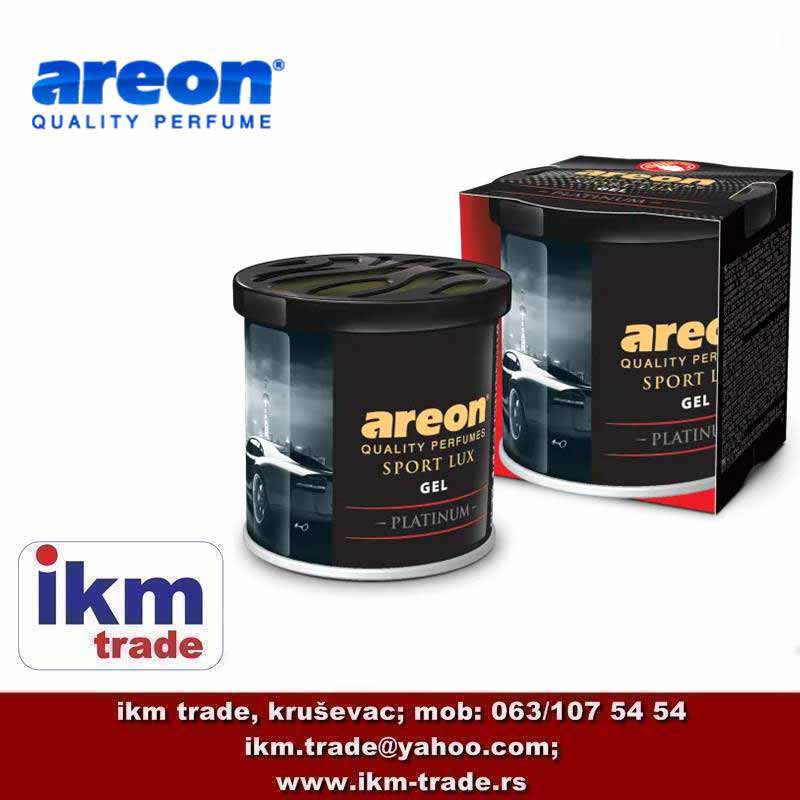 AREON Sport Lux Gel Platinum – Mirisna konzerva