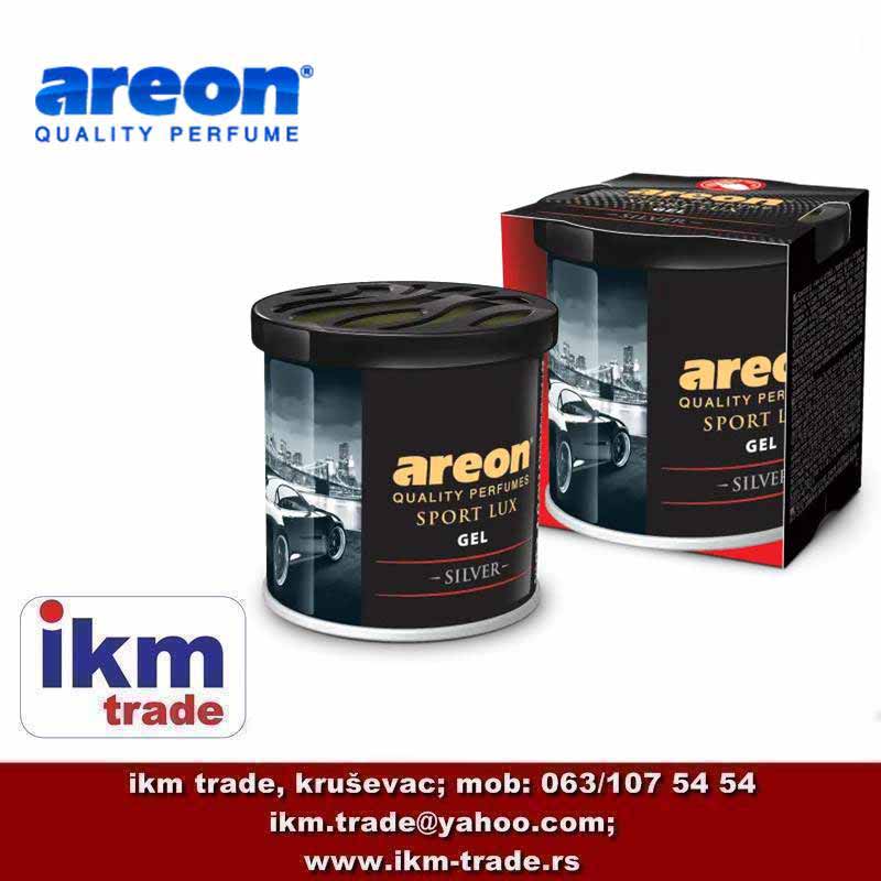 AREON Sport Lux Gel Silver – Mirisna konzerva
