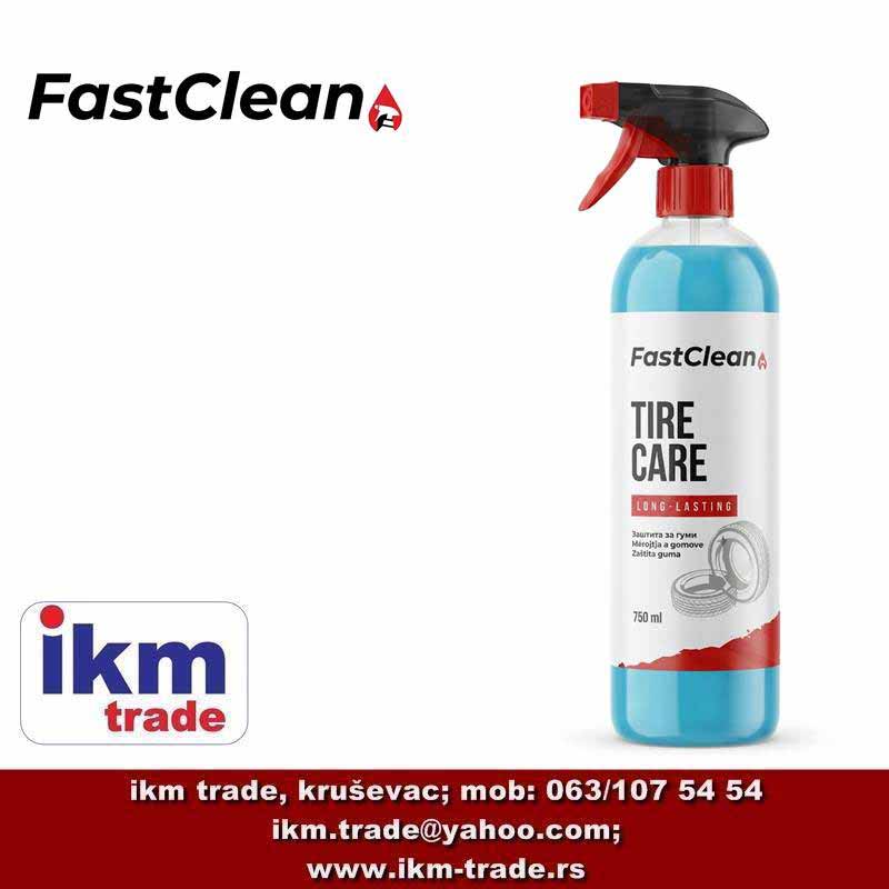 FAST CLEAN Tire Care – za gume – nega i zaštita 750ml