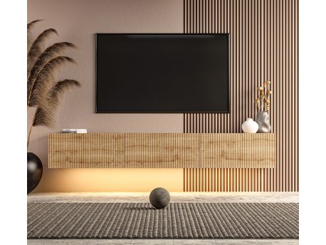 HANAH HOME TV polica Ada Sapphire Oak