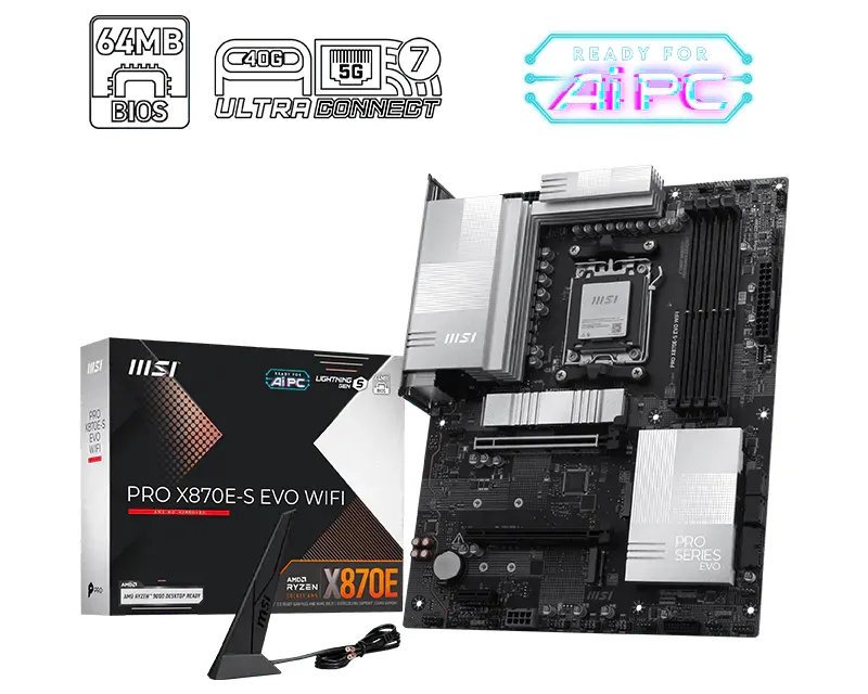 MSI PRO X870E-S EVO WIFI matična ploča