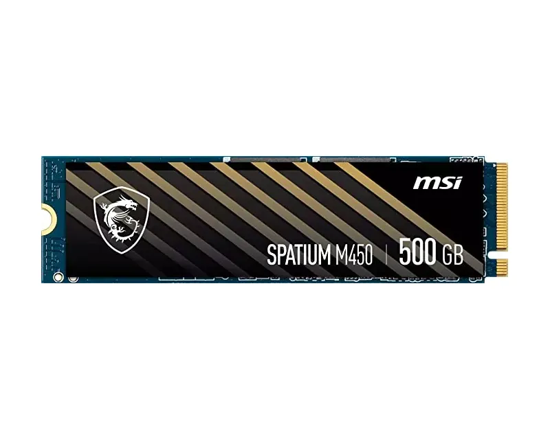 MSI SPATIUM M452 500GB PCIe 4.0 NVMe M.2 SSD