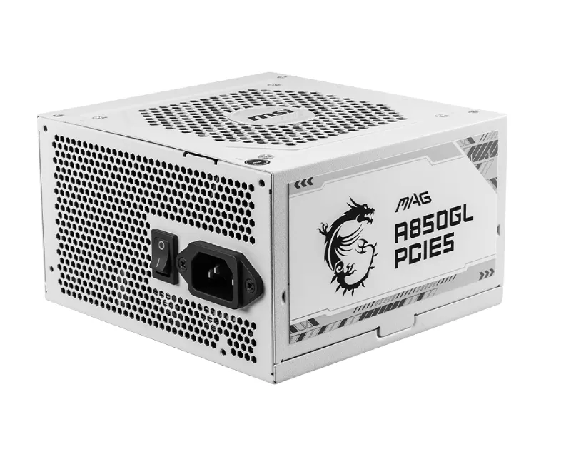 MSI MAG A850GL PCIE5 850W belo napajanje 7Y