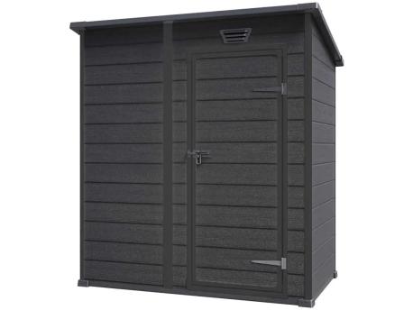 KETER Essential 6x4 baštenska kućica siva/crna