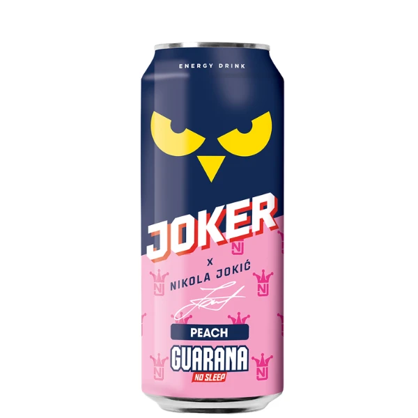 Guarana Energetsko Piće Joker Peach 0,5l CAN