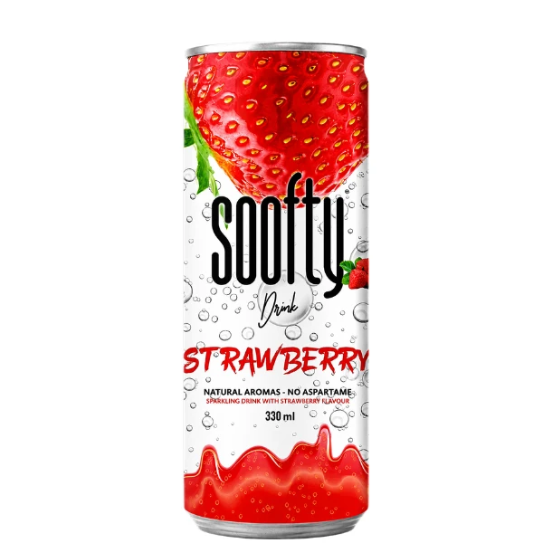 Soofty Gazirani Sok Jagoda 0,33l