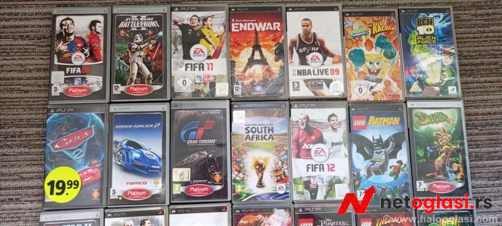 PSP portabl igrice (32 komada)
