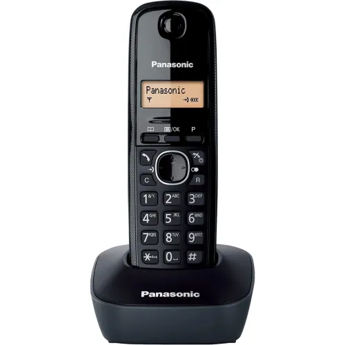 BEŽIČNI TELEFON PANASONIC KX-TG1611SPH CRNI