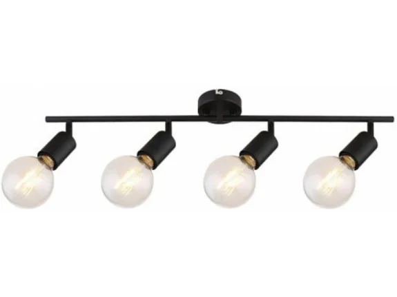 Rabalux Spot rasveta Lamar E27 4x MAX 40W mat crno (3989)
