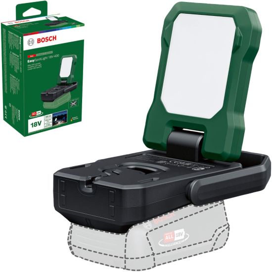 Akumulatorska LED lampa Bosch EasySpotLight 18V-400 Solo; bez baterije i punjača (06039A1200)