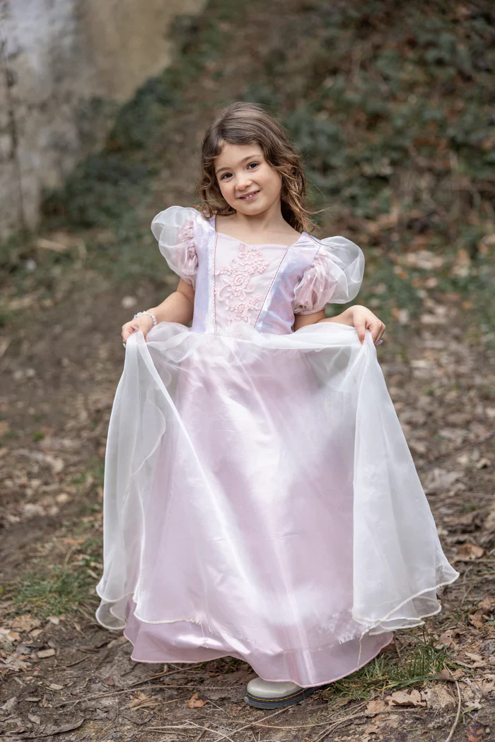 Dečiji kostim - Platinasta haljina za princeze 7-8 godina