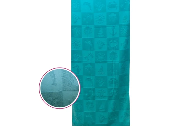 DekorDom Plažni peškir Beach master Shell 70x150cm