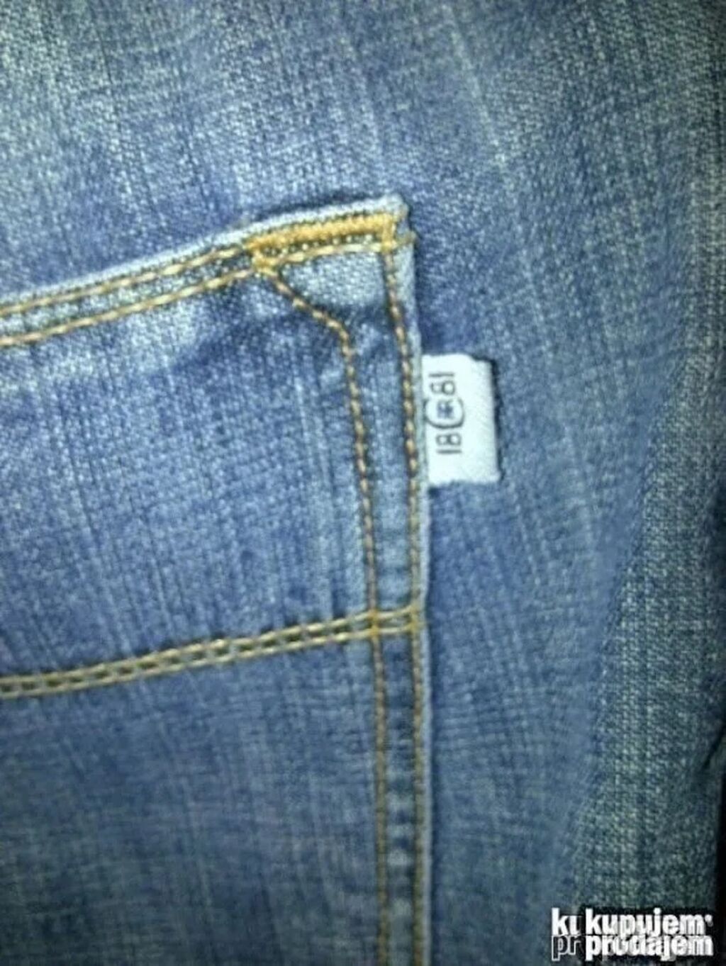 Original CERUTTI farmerice 33-34 100% cotton Made in Italy U odlicnom