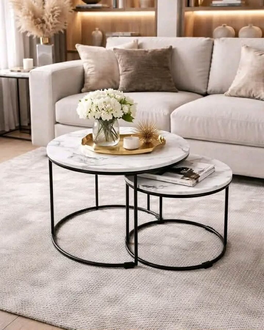 Set stočica za kafu 2 u1 Cena 8400 din Dimenzije 45x44cm Dimenzije