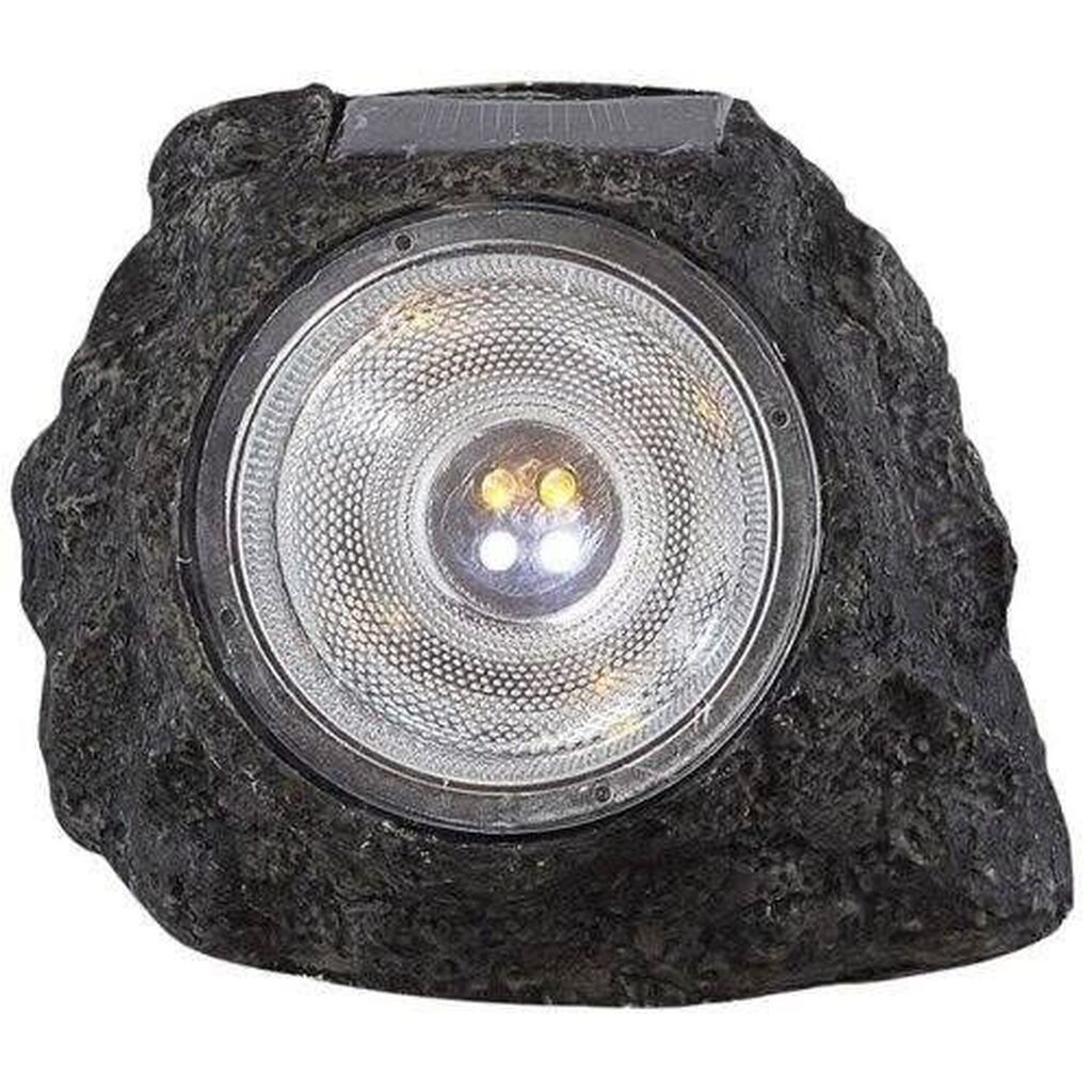 Solarna LED lampa u obliku kamena, pogodna za spoljašnju dekoraciju