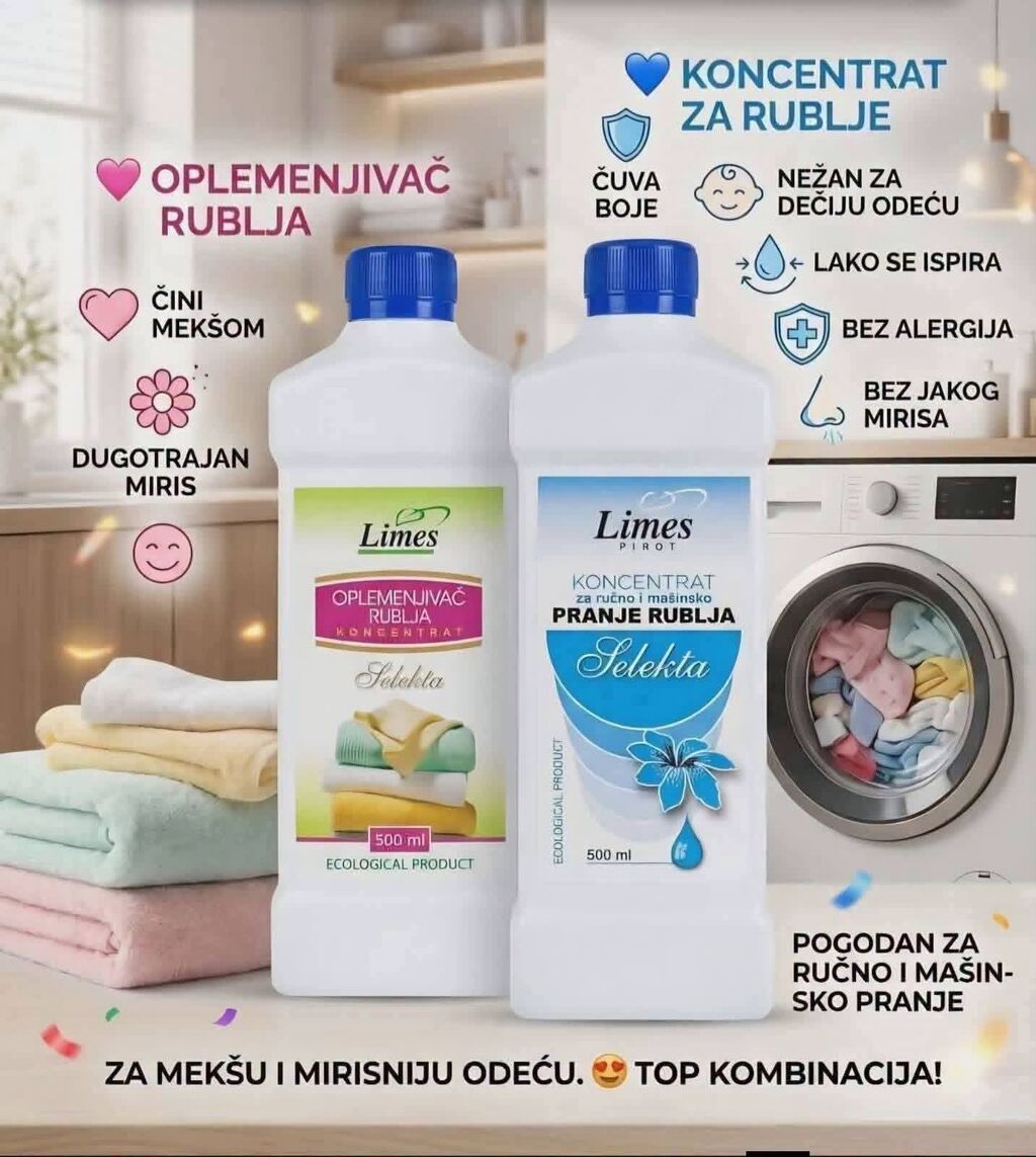 Primetiš crvenilo, svrab ili osip nakon nošenja opranog veša?    Nije