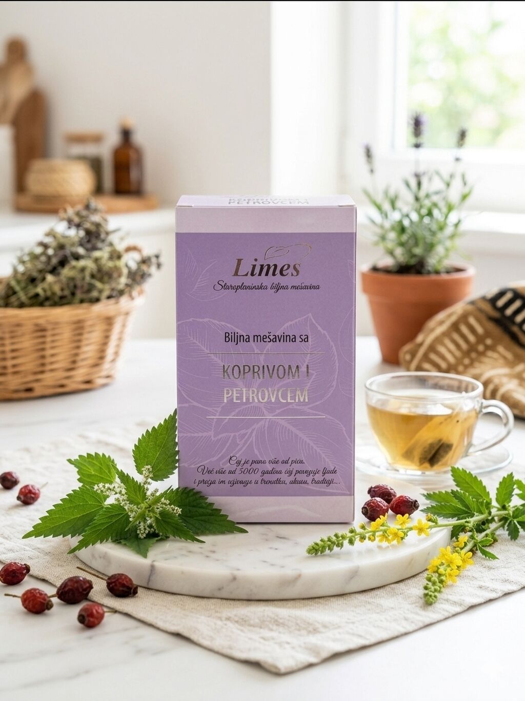 Limes – Staroplaninska biljna mešavina sa koprivom i petrovcem -