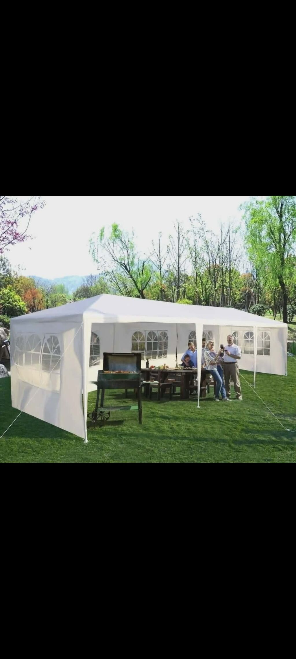 Paviljon 9 x 3 m sa stranicama - 21500 dinPaviljon 9 x 3 m sa 8 bočnih