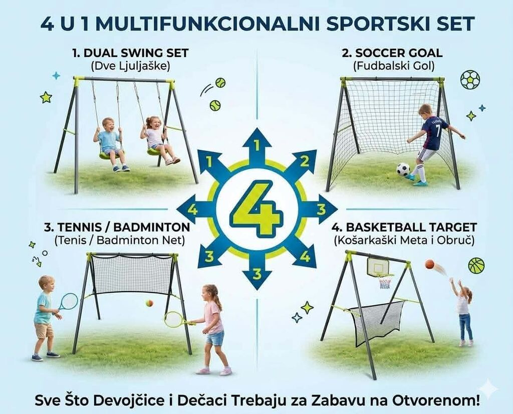 06. ⚽️   PRETVORITE DVORIŠTE U SPORTSKI RAJSKI KUTAK!      Stigao je