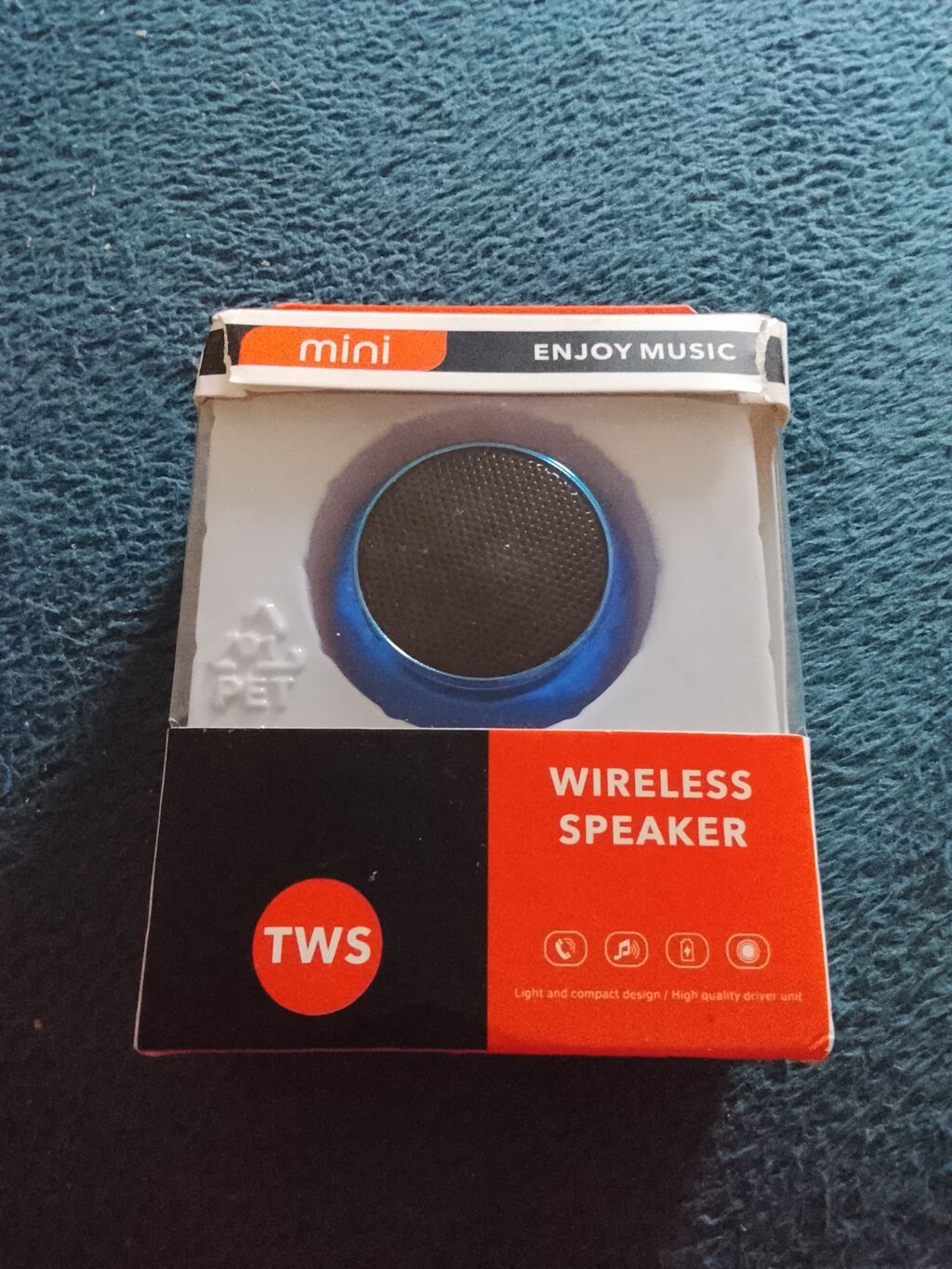 Mini bežični zvučnik TWS - Tip: TWS (True Wireless Stereo) bežični