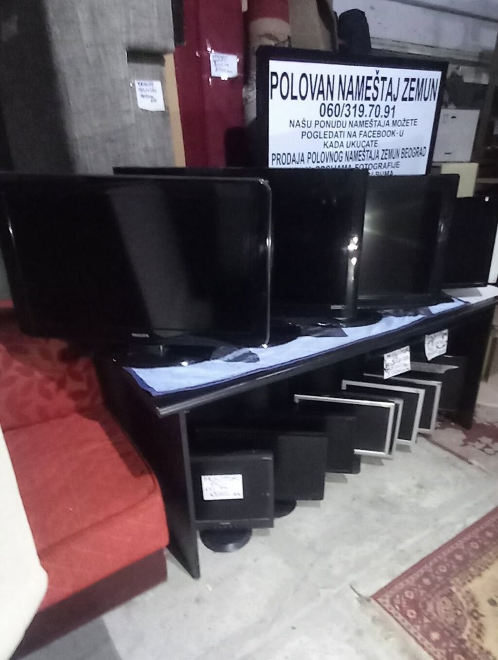 Polovna Tehnika zemun ima i namestaj.LED/LCD televizori i računar­ski