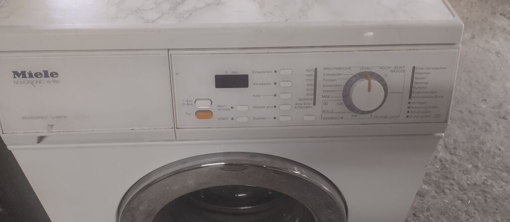 Miele Novotronic W986 veš mašina – front loader - Kapacitet pranja: 5