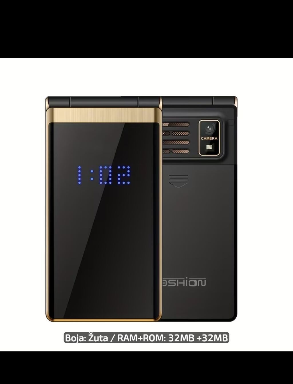 Mobilni telefon na preklop. Porucuje se i ceka se na isporuku 10-tak