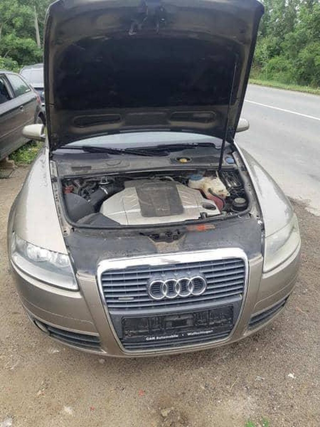 POLUGE I MOTOR BRISACA ZA AUDI A6 OD 2004. DO 2009. GOD. | AUDI A6