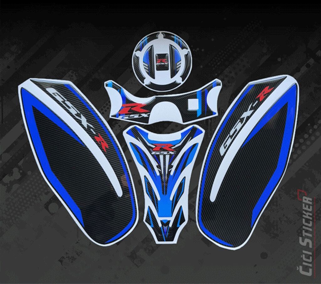 Suzuki GSXR k8-L0 600 750 - Komplet protektori - 2661 Suzuki GSX-R