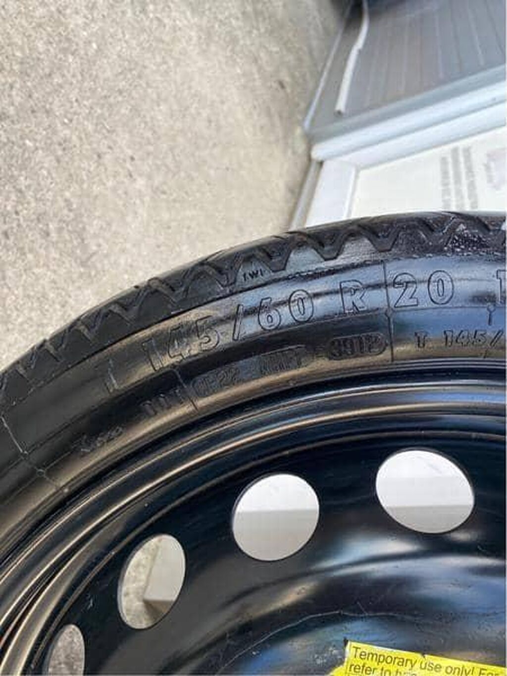 ČELIČNE FELNE 20 5 X 112 | Rezervna guma original za sve modele