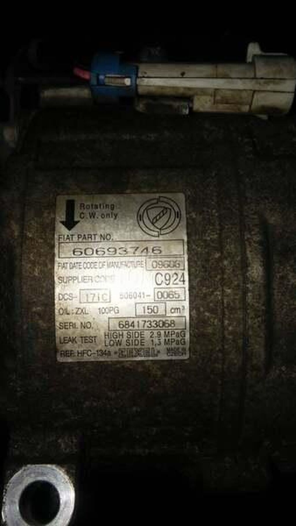 KOMPRESOR KLIME 2.2 ZA ALFA ROMEO 159 | Kompresor klime Alfa 159 2.2