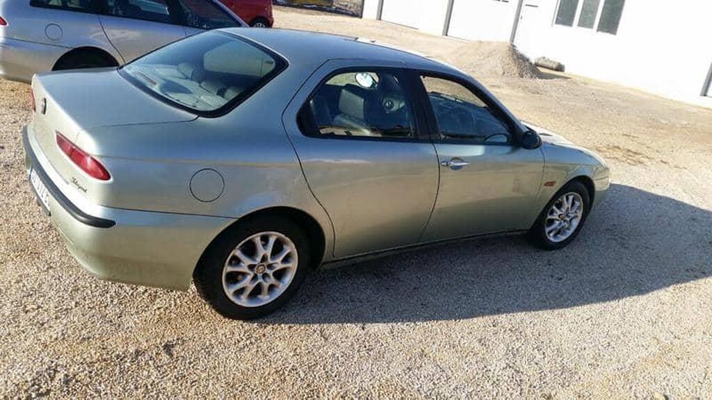 ALFA ROMEO 156 - KOMPLETAN AUTO U DELOVIMA | Alfa 156 u zelenoj boji