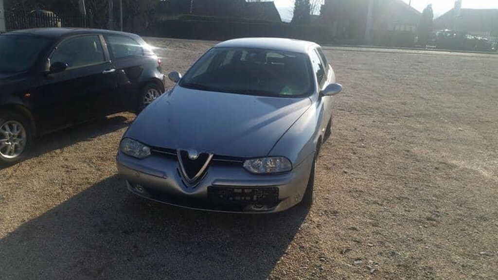 ALFA ROMEO 156 - KOMPLETAN AUTO U DELOVIMA | Alfa 156 u sivoj boji