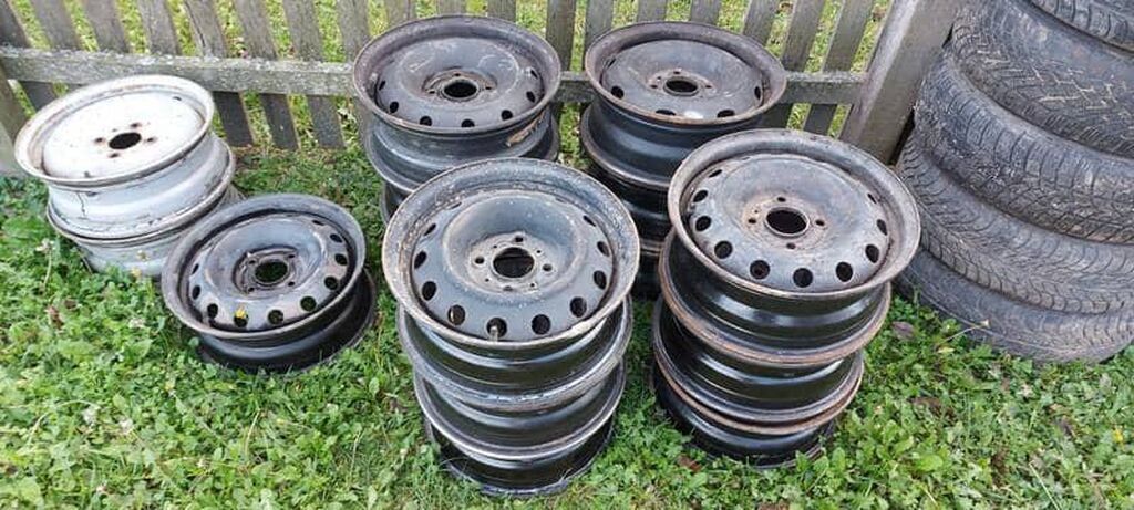 ČELIČNE FELNE 14 4 X 108 | imam sve delove za peugeot 206