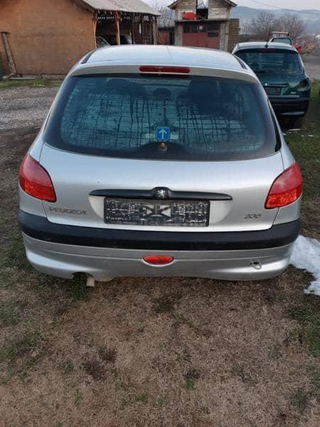 ZADNJI BRANIK ZA PEUGEOT 206 | Zadnji branik za peugeot 206 usivoj