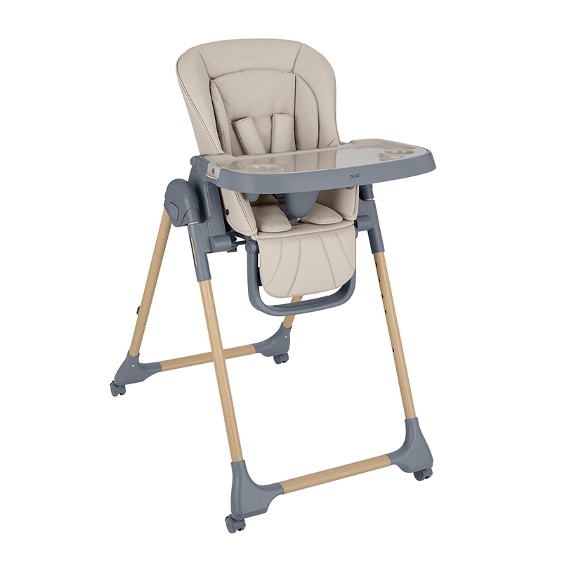 Kikka Boo Olive 2 Premium hranilica Wood Dekor Beige