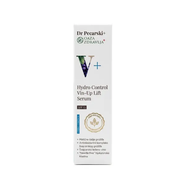 DR PECARSKI+ OAZA ZDRAVLJA HYDRO CONTROL VIN-UP LIFT SERUM 30ml