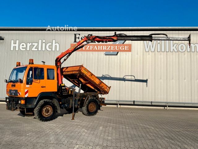 MAN LE 8.220 4x4 | Kipper/Kran Palfinger PK7001 kiper
