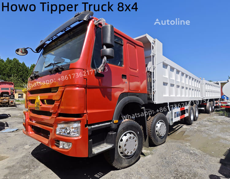 Howo Good Condition Used Howo Tipper Truck 8x4 for Sale kiper