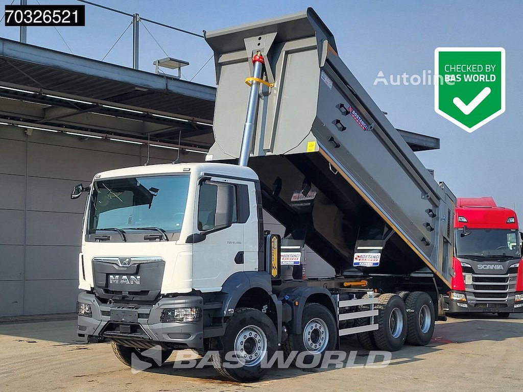 Novi MAN TGS 41.480 8X4 NEW! 26m3 Tipper Full Steel Big-Axle Euro 6 kiper