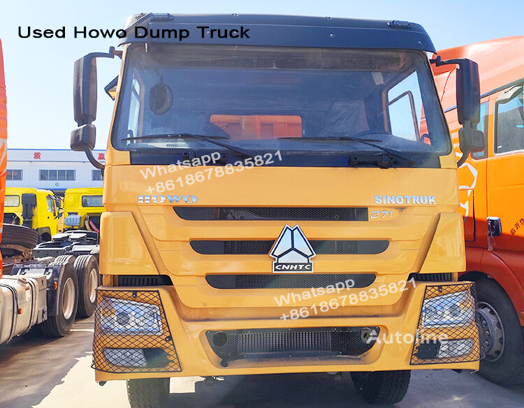 Howo Heavy Duty Howo Used Dump Truck Box Truck Crane Truck for Sale kiper