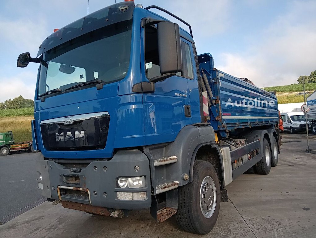 MAN TGS 26:480 6x4 EURO5 ATLAS 240.2E-A4 3-S-Kipper kiper