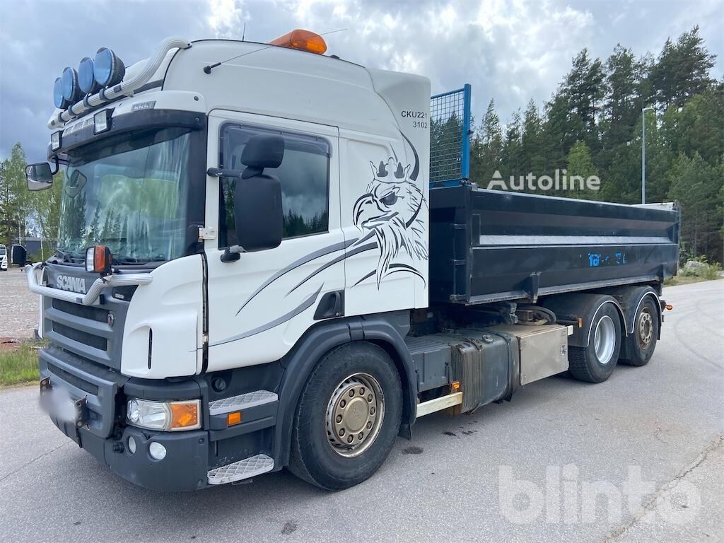 Prodaje se Scania P400LB kiper na aukciji