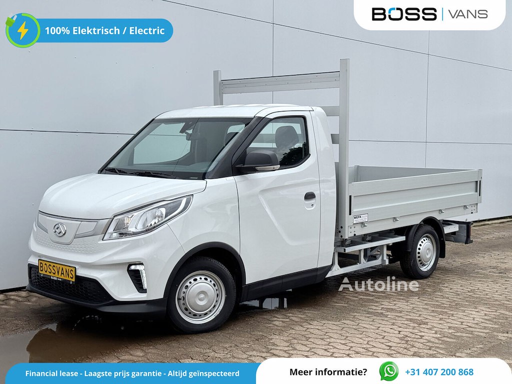 Novi Maxus eDeliver 3 50kWh 122PK kamion s ravnom platformom < 3.5t