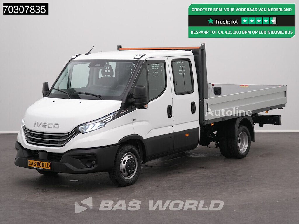 Novi IVECO Daily 35C21 3.0L Open Laadbak Dubbel Cabine 210PK Dubbellucht 3, kamion s ravnom platformom < 3.5t