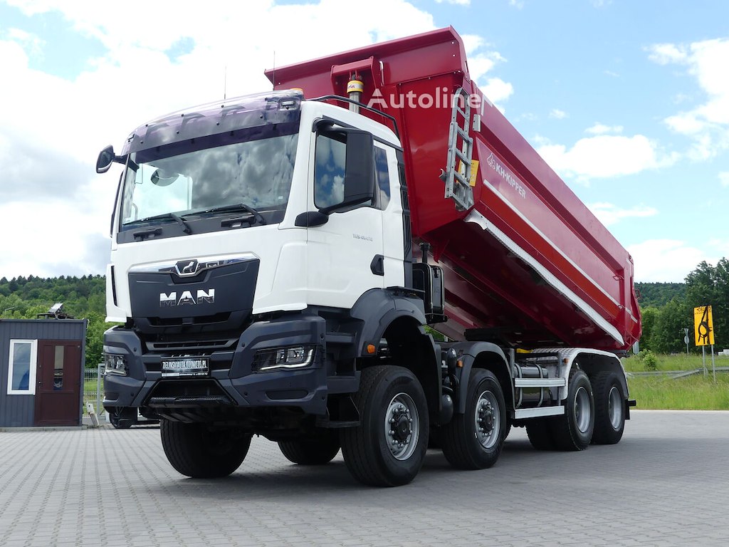 MAN TGS 41.470 / 8x8 / WYWROTKA KH KIPPER / MANUAL / NISKI PRZEBIEG kiper