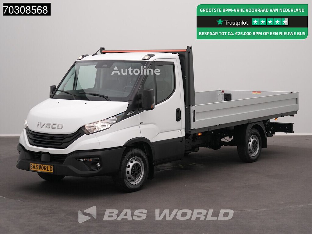 Novi IVECO Daily 35S16 2.3L Automaat Open Laadbak 3,5t Trekhaak 160PK Airco kamion s ravnom platformom < 3.5t